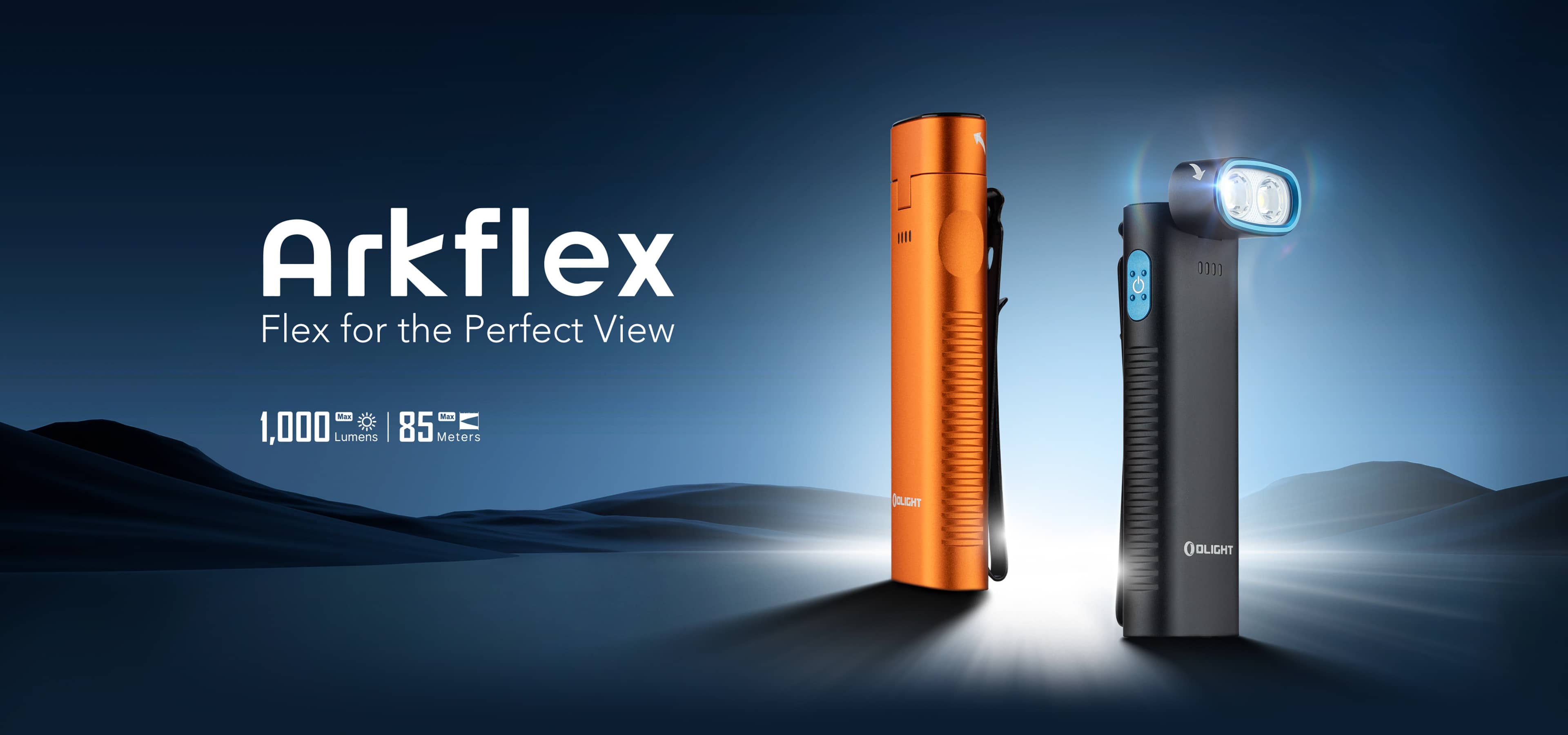Arkflex Adjustable Right Angle Torch - Olight UK
