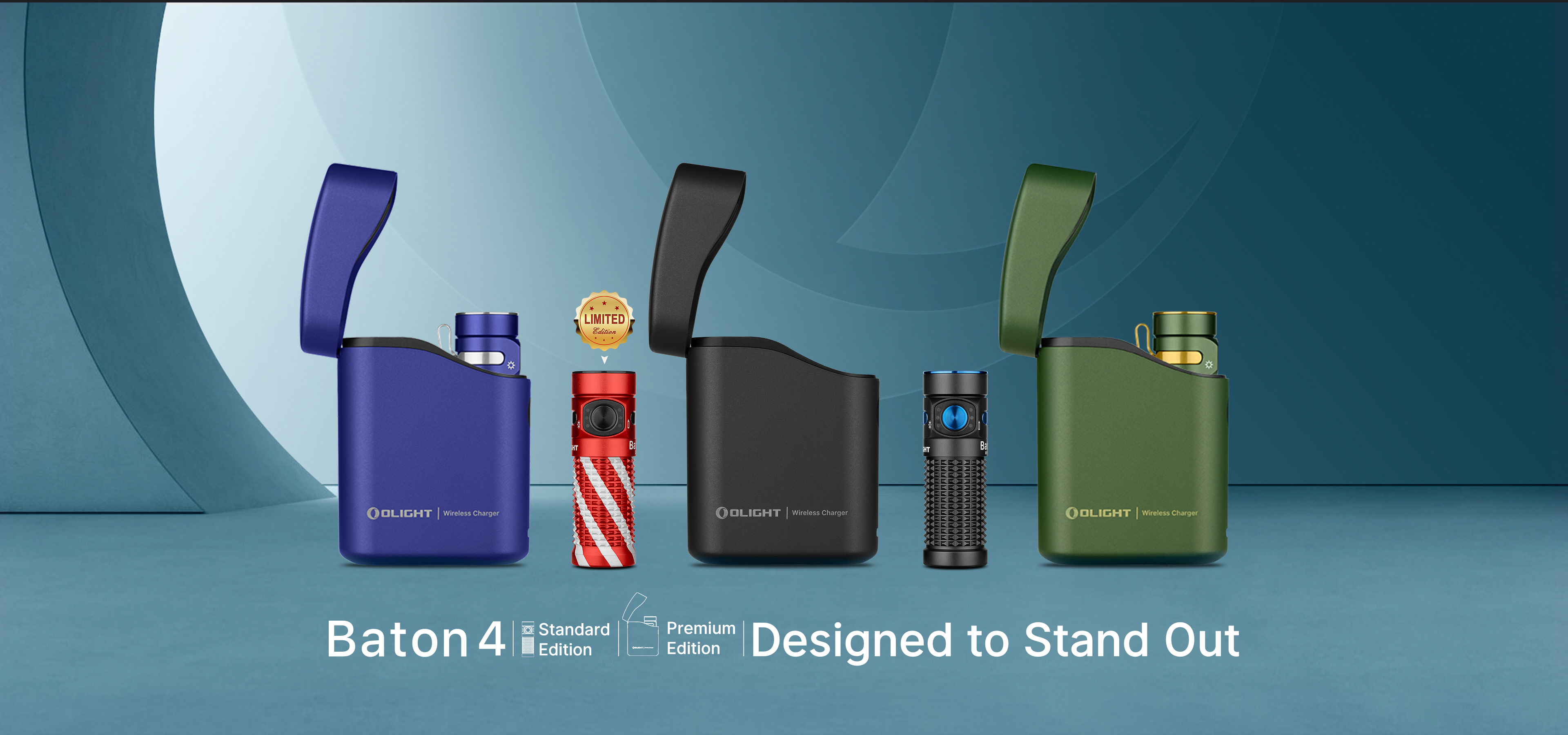 Baton 4 Powerful EDC Torch 1300 Lumens Premium Edition | Olight UK