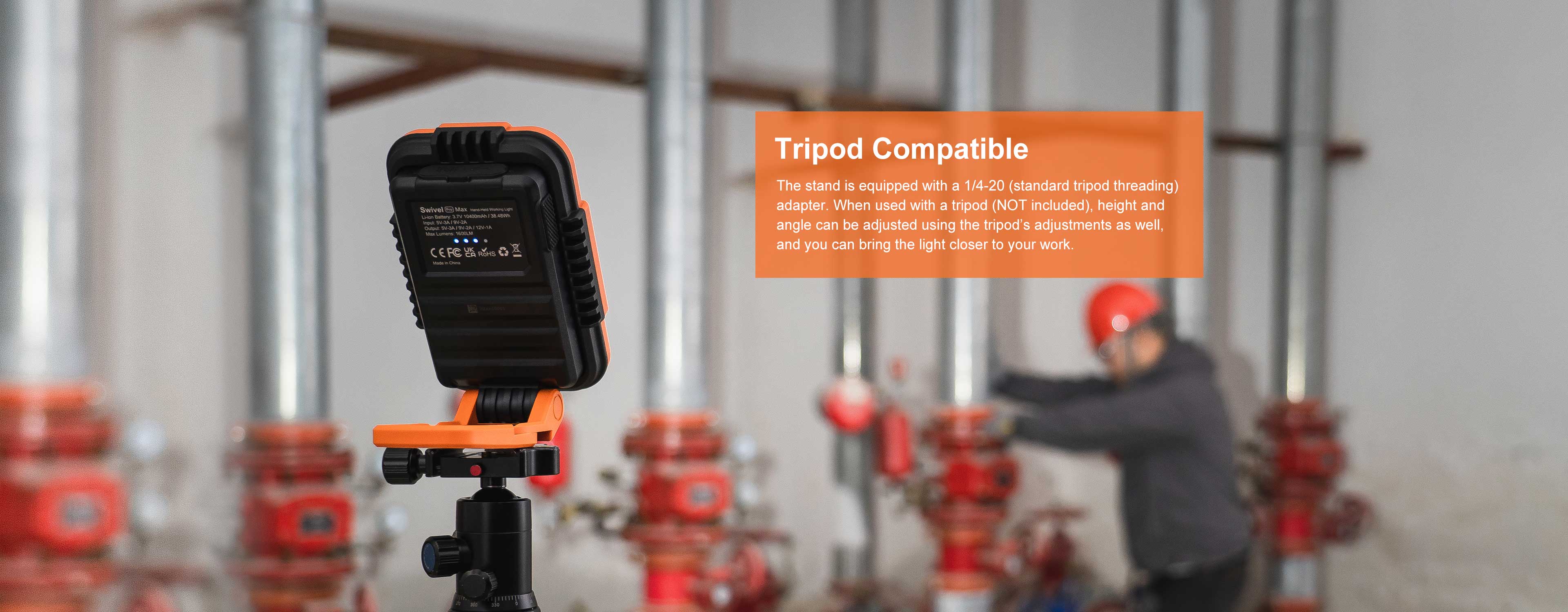 Swivel Pro Max COB Floodlight Work Light - Olight UK